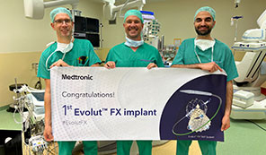 Neuartige Aortenklappenprothese „Evolut FX“ implantiert