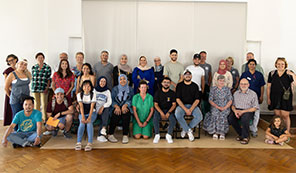 Gemeinsamer Austausch beim 1. Welcome-Café